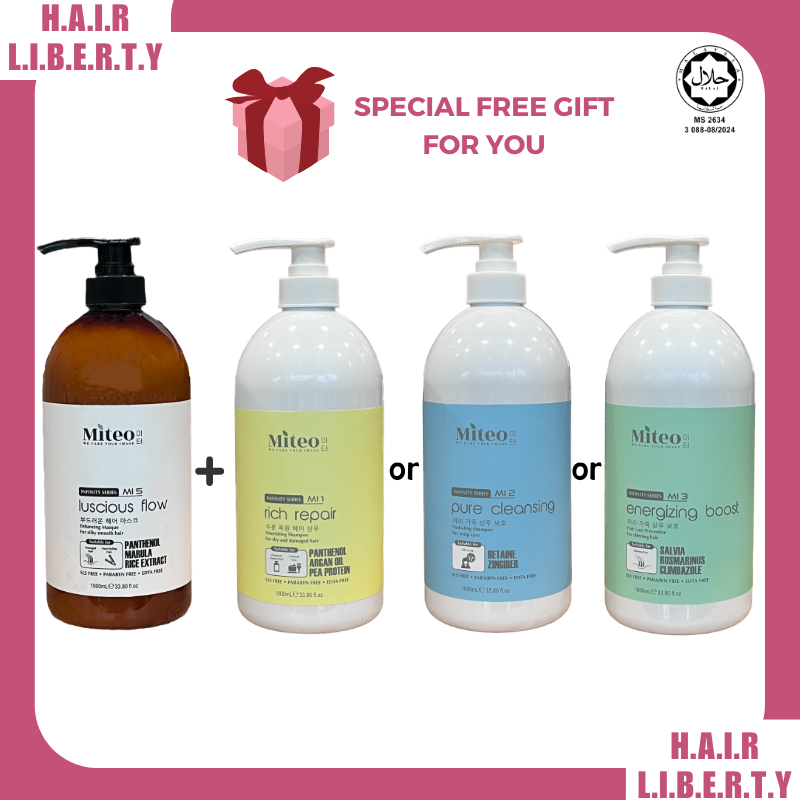 Miteo Shampoo & Masque 1000ML | Shopee Malaysia