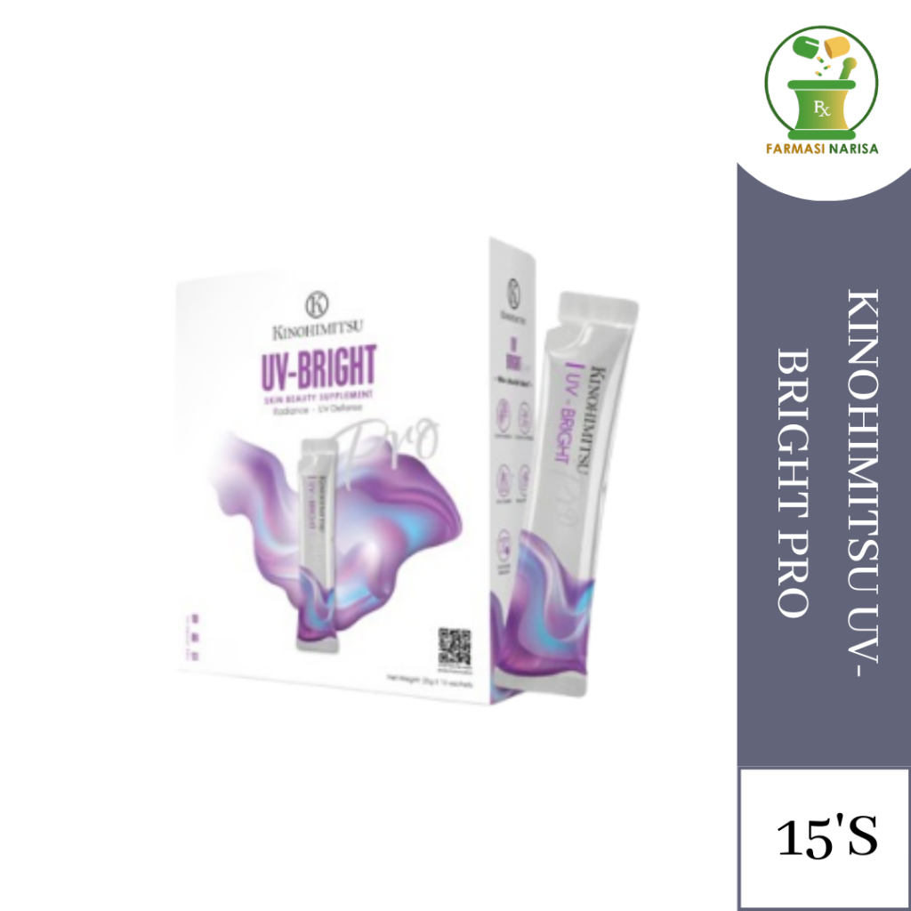KINOHIMITSU UV-BRIGHT PRO 15 SACHET | Shopee Malaysia