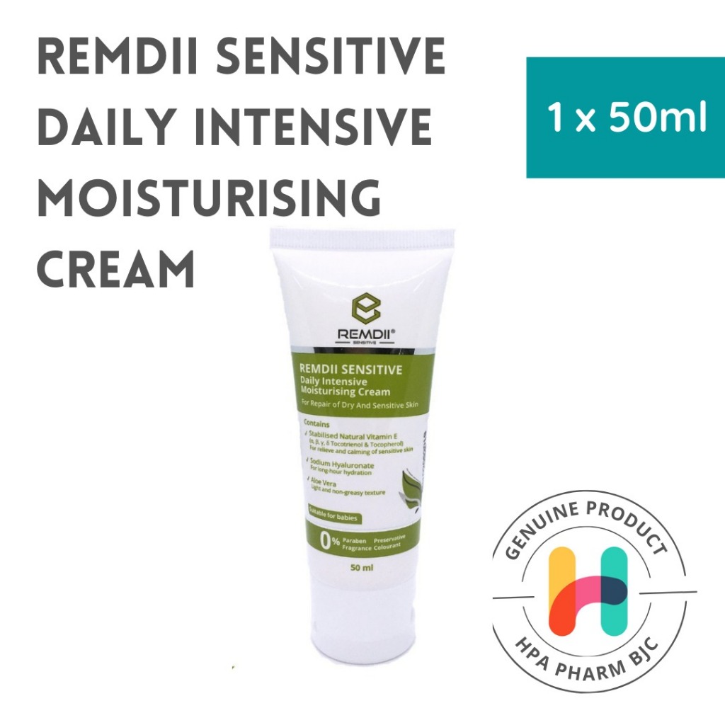 REMDII SENSITIVE MOISTURISING CREAM 50ML | Shopee Malaysia