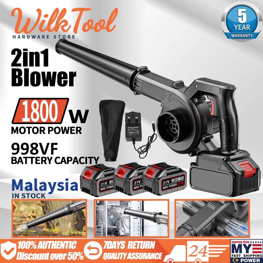 998Vf Portable Cordless Air Blower Rechargeable Electric Blower Vacuum ...