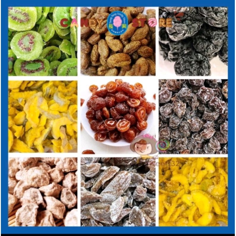 Halal Asam boi / Asam raisin/kiwi/guava 100g | Shopee Malaysia