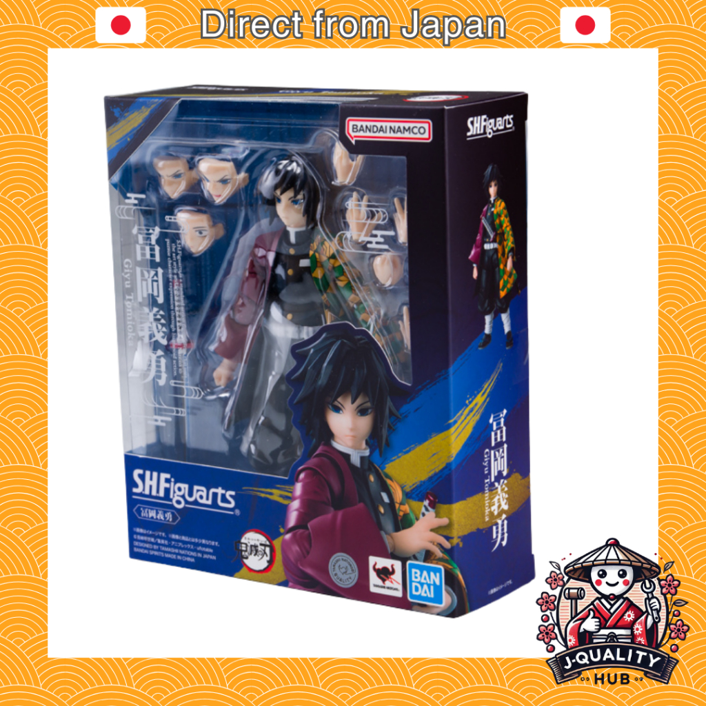 S.H. Figuarts shf Demon Slayer Giyu Tomioka Kimetsu no Yaiba | Shopee ...