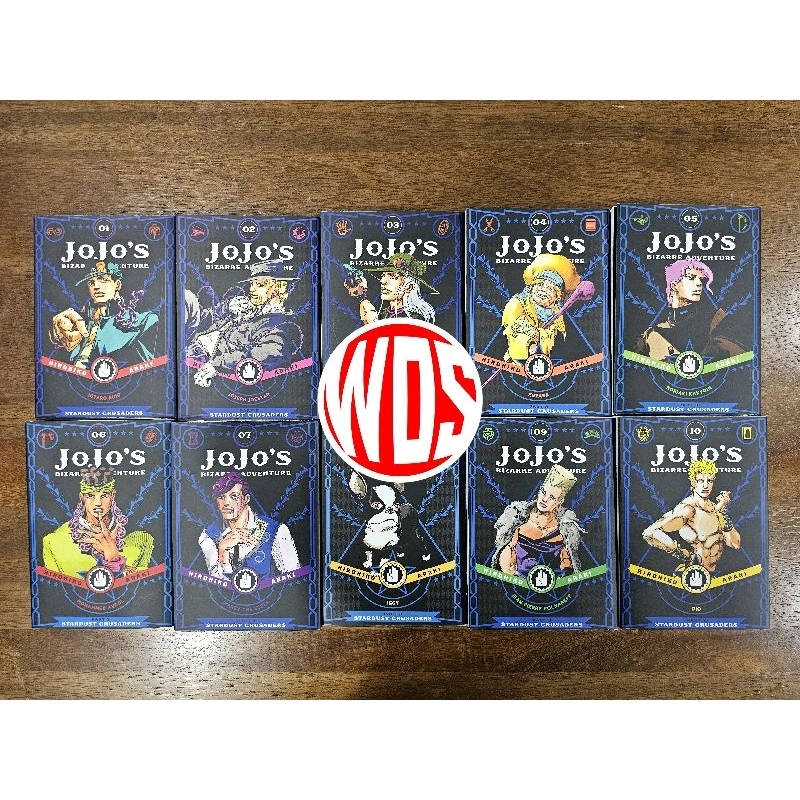 Manga : Jojo's Bizarre Adventure - Part 3 (Stardust Crusaders) volume 1-10 (End)(Fullset)Omnibus ...