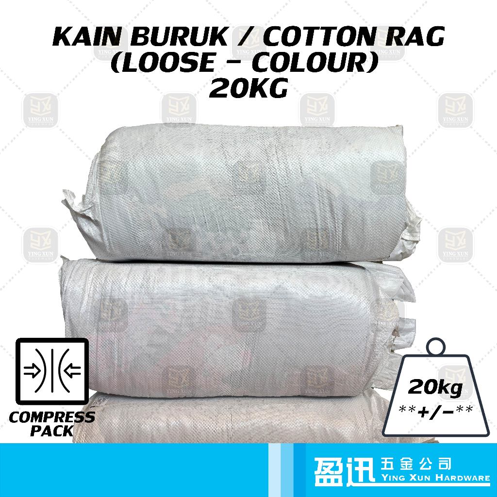 Cotton Rag Without Sewing Kain Buruk Tidak Menjahit Berwarna Loose ...
