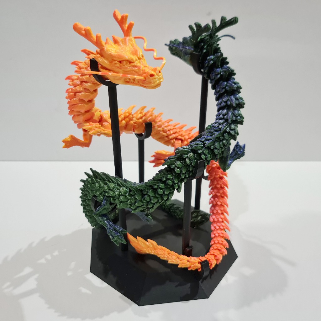3D printed articulated dragon moveable ( 45cm ) | Shopee Malaysia