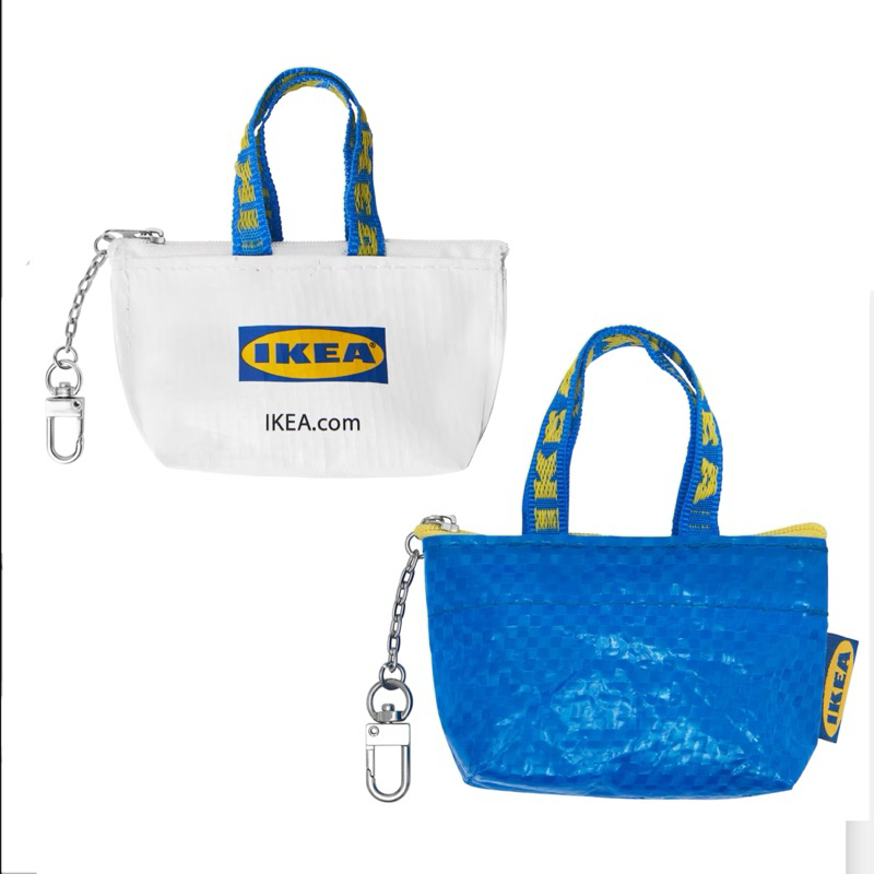 ikea KNOLIG Key ring, small blue/small white, 9x7 cm | Shopee Malaysia