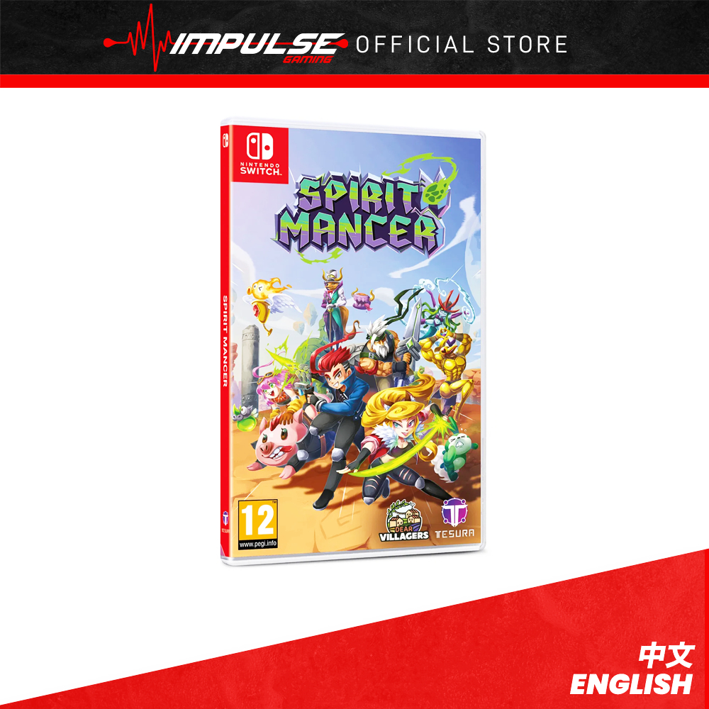 NSW Nintendo Switch Spirit Mancer Chi/Eng Version 魂宠猎人 中英文版 | Shopee ...
