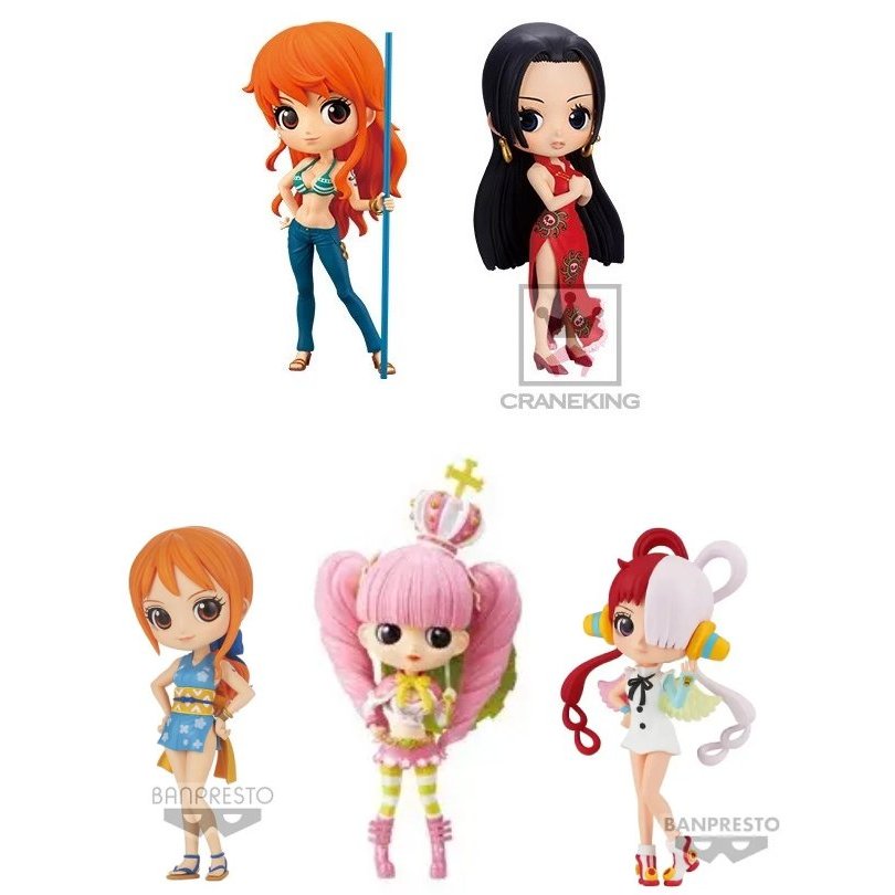 READY STOCK Banpresto One Piece Q Posket Nami Boa Hancock Perhona ...