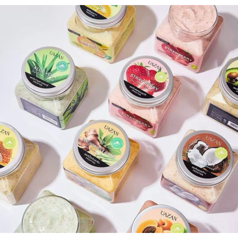 ice cream scrub whitening booster for all skin type (face&body) 500g | Shopee Malaysia