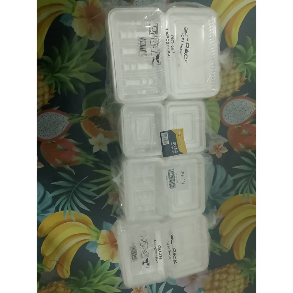 PACK PLASTIK TRAY/ BAKERY DISPOSABLE PLASTIC CLEAR/ FOOD BOX-BEKAS ...