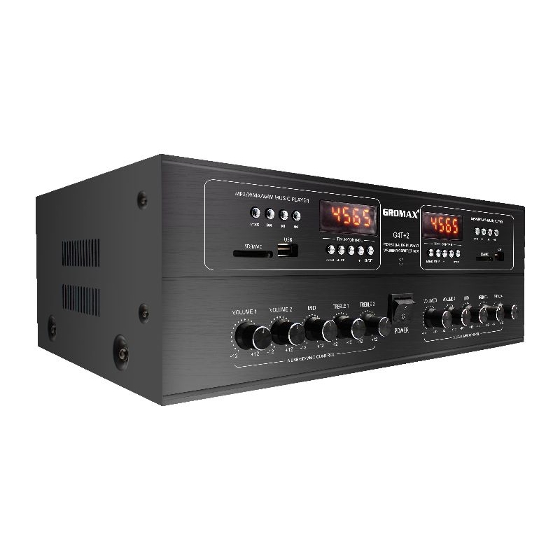 Gromax G4T+2 (2 USB/SD) Swiftlet Professional Amplifier for Swiftlet ...