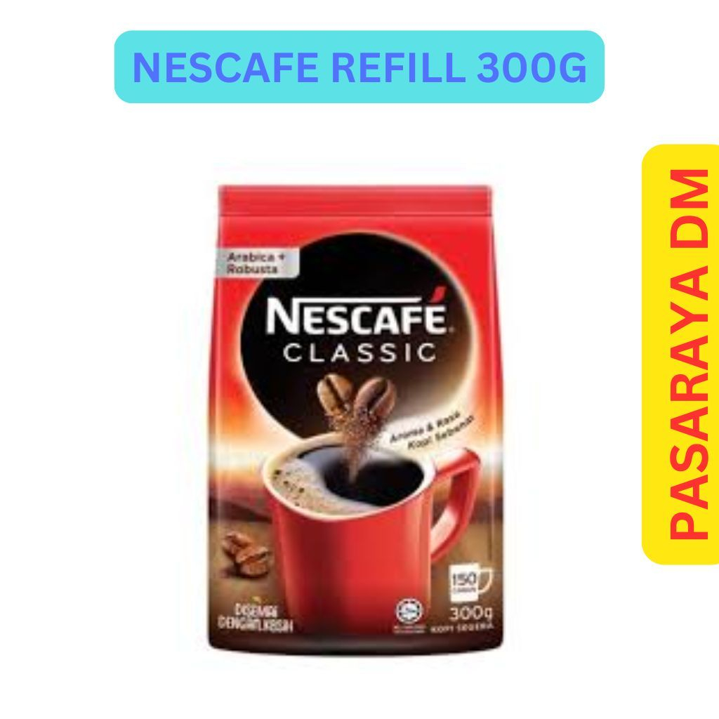 Nescafe Classic Refill 300g (NESCAFE CLASSIC REFILL 300G) | Shopee Malaysia