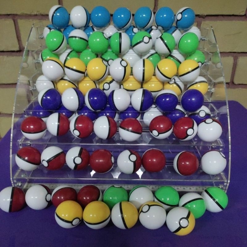 Poke`ball Pokemon 1cm - 3cm | Shopee Malaysia