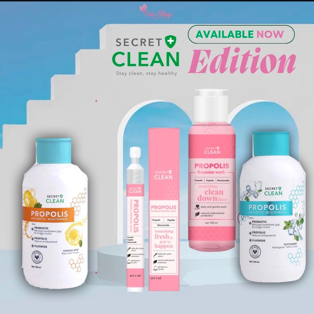 SECRET CLEAN PROPOLIS ALL PRODUCT | Shopee Malaysia
