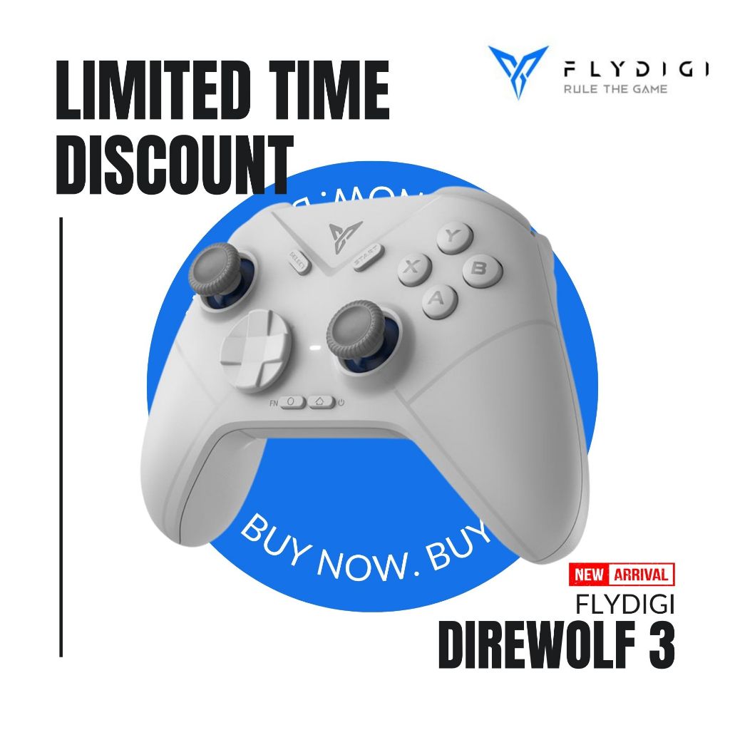 [READY STOCK] Flydigi Direwolf 3 Wireless Gaming Controller - PC/Switch ...