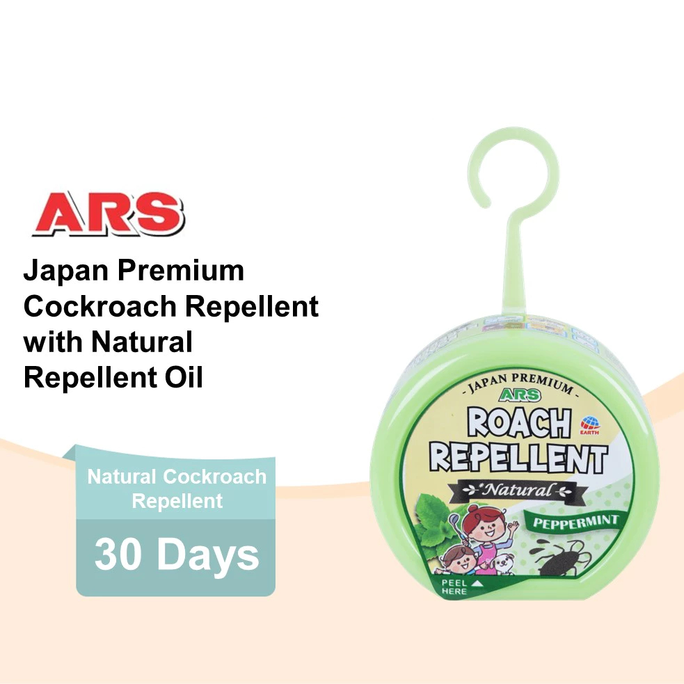 ARS Roach Repellent Insecticide Free Peppermint Natural Essential Oil ...