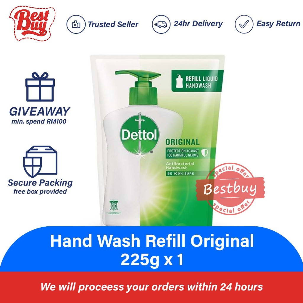 Hand Wash Refill Pack Original 225g (Exp 09/2026) | Shopee Malaysia