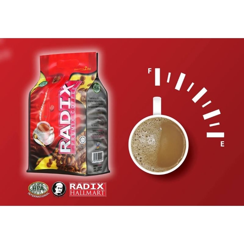 KOPI RADIX 💯 ORIGINAL 32 SACHET 23G PER PCS | Shopee Malaysia