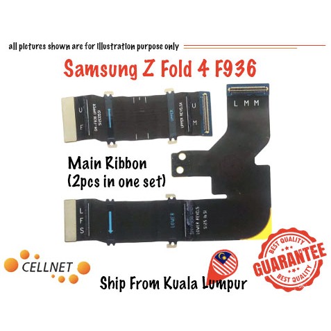 [Cellnet] Samsung sam Galaxy Z Fold 4 F936 Main Ribbon Upper Lower ...