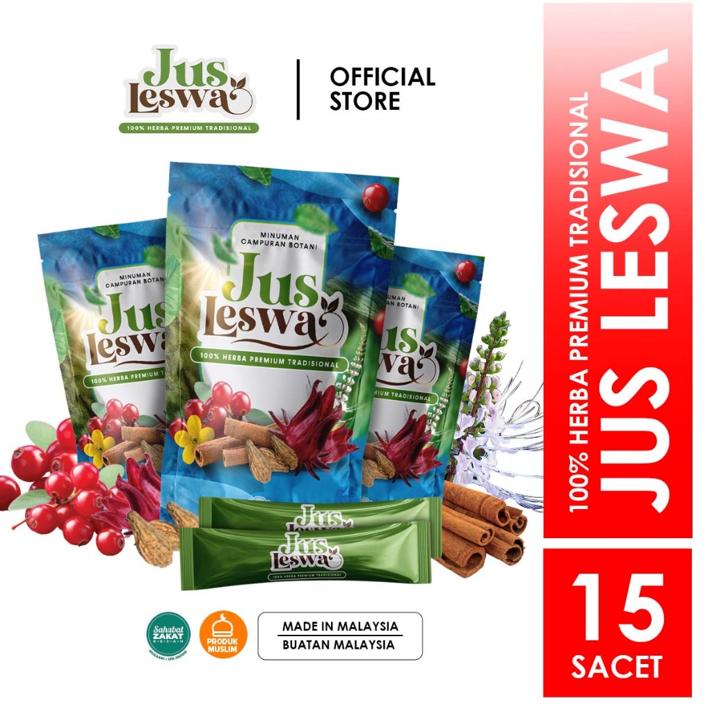 [ JUS LESWA ] - Minuman Herba Tradisional Berkualiti Tinggi & Premium ...