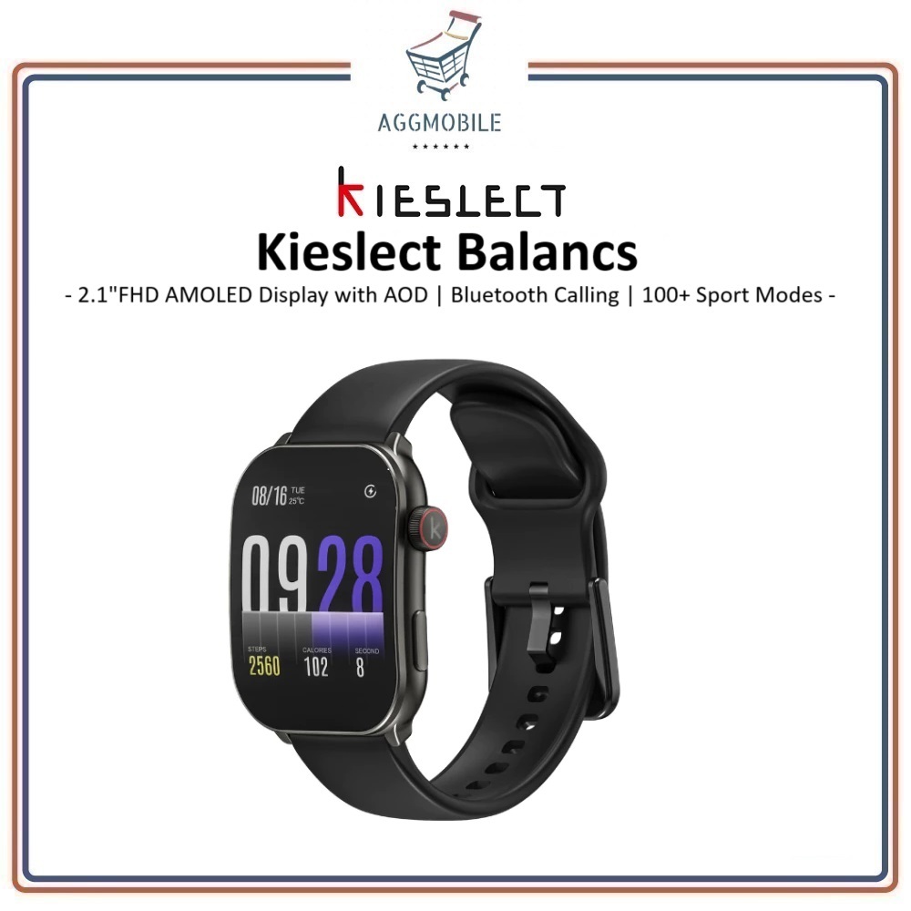 Kieslect Balancs Smartwatch (2.1"AMOLED Curved Display | Bluetooth Calls | 100+ Sport Modes) 1 ...