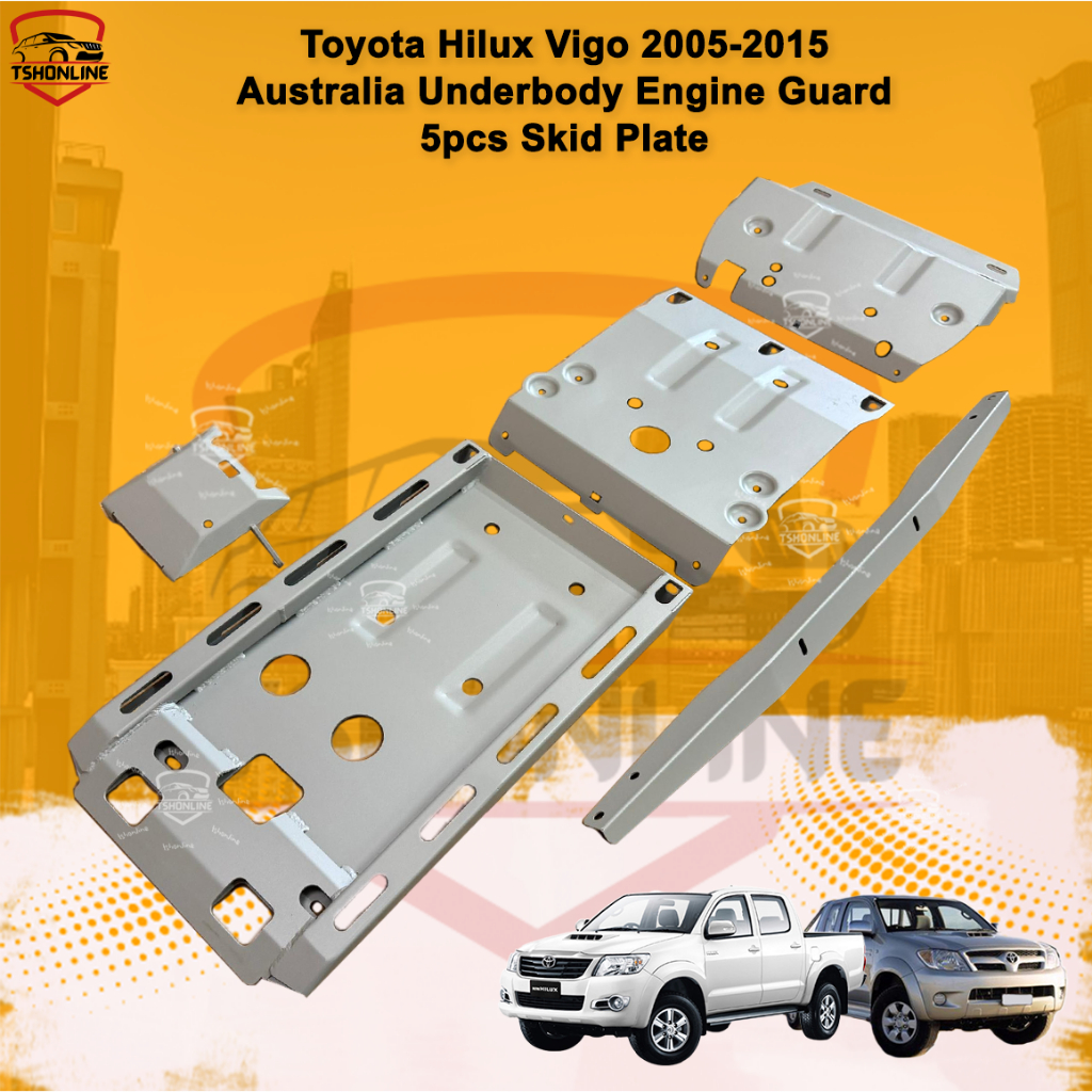 Toyota Hilux Vigo 2005-2015 Australia Underbody Engine Guard Protection ...