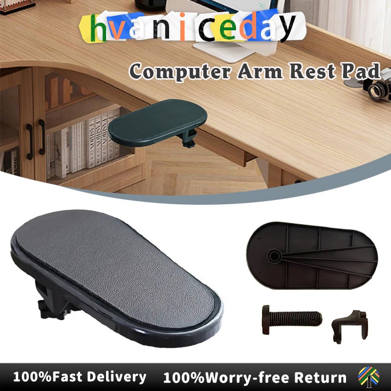 Adjustable Computer Arm Rest Pad PC Desk Hand Bracket Ergonomic Wrist ...