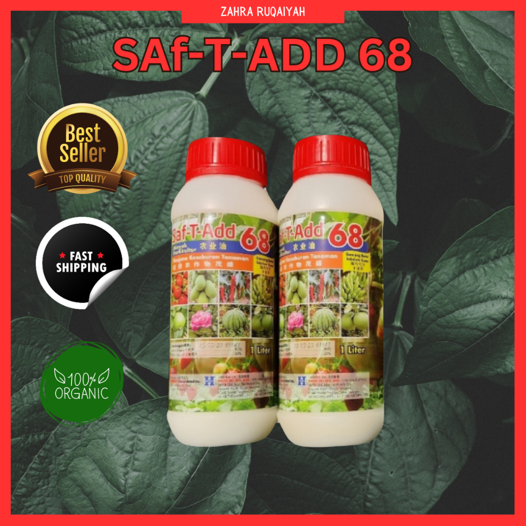 Saf-t-add 68 Horticultural Oil 1L 4L Organic Gardening Control ...