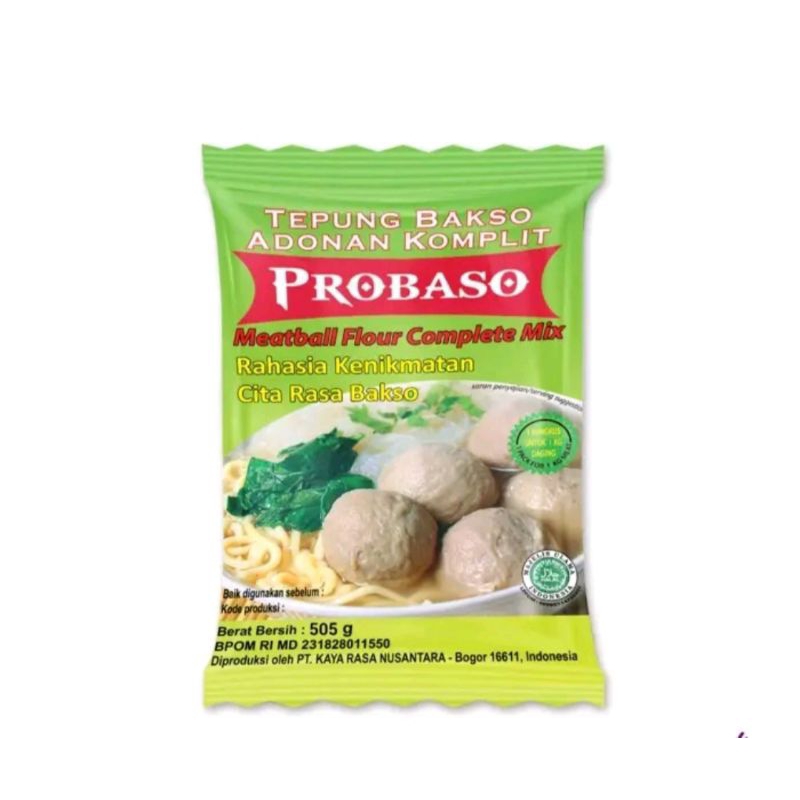 Tepung Bakso Adonan Komplit 505g_ PROBASO 💥Ready Stock💥 | Shopee Malaysia