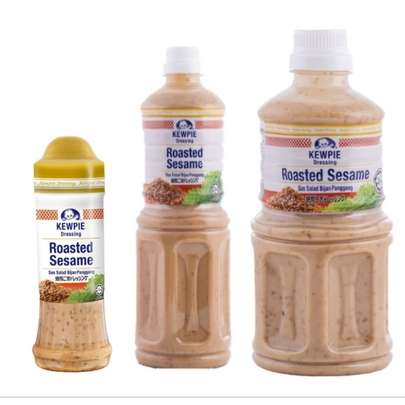 KEWPIE Halal Dressing Roasted Sesame No Add Msg 210ml /500ml /1000ml ...