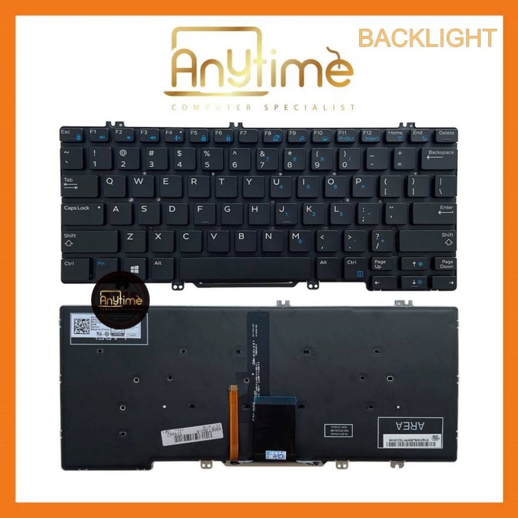 DELL Latitude E5280 5288 5289 7280 7390 7380 E7380 E7220 7290 KEYBOARD ...