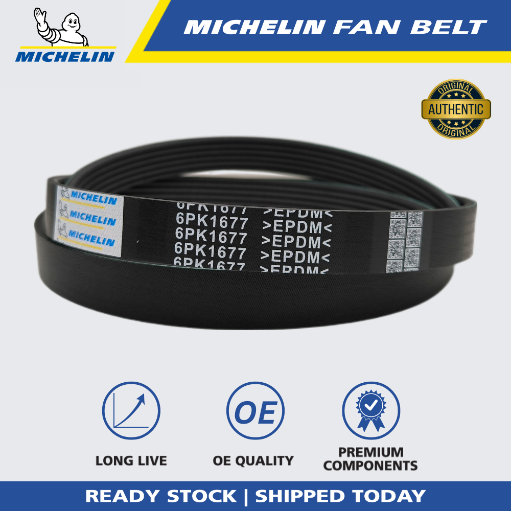 MICHELIN Proton Gen2, Saga Blm, Satria Neo, Exora Fan Belt (6PK1675 ...