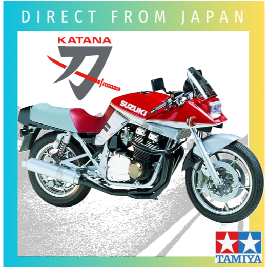Tamiya 1/12 Motorcycle Series No.65 Suzuki GSX1100S Katana Custom Tuned ...
