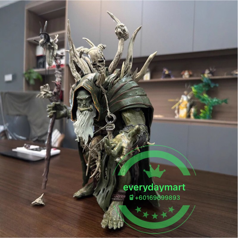 WORLD OF WARCRAFT💥GUL’DAN 37cm💥ACTION FIGURE TOYS STATUES🔥魔兽世界系列古尔丹兽人术士 ...