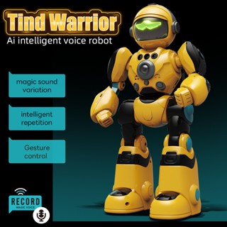 RC Robot English Space Robot Remote Touch Gesture Induction Dance ...