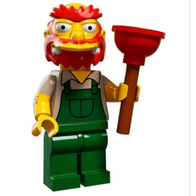 LEGO 71009 The Simpsons Series 2 ~ Groundskeeper Willie minifigure ...