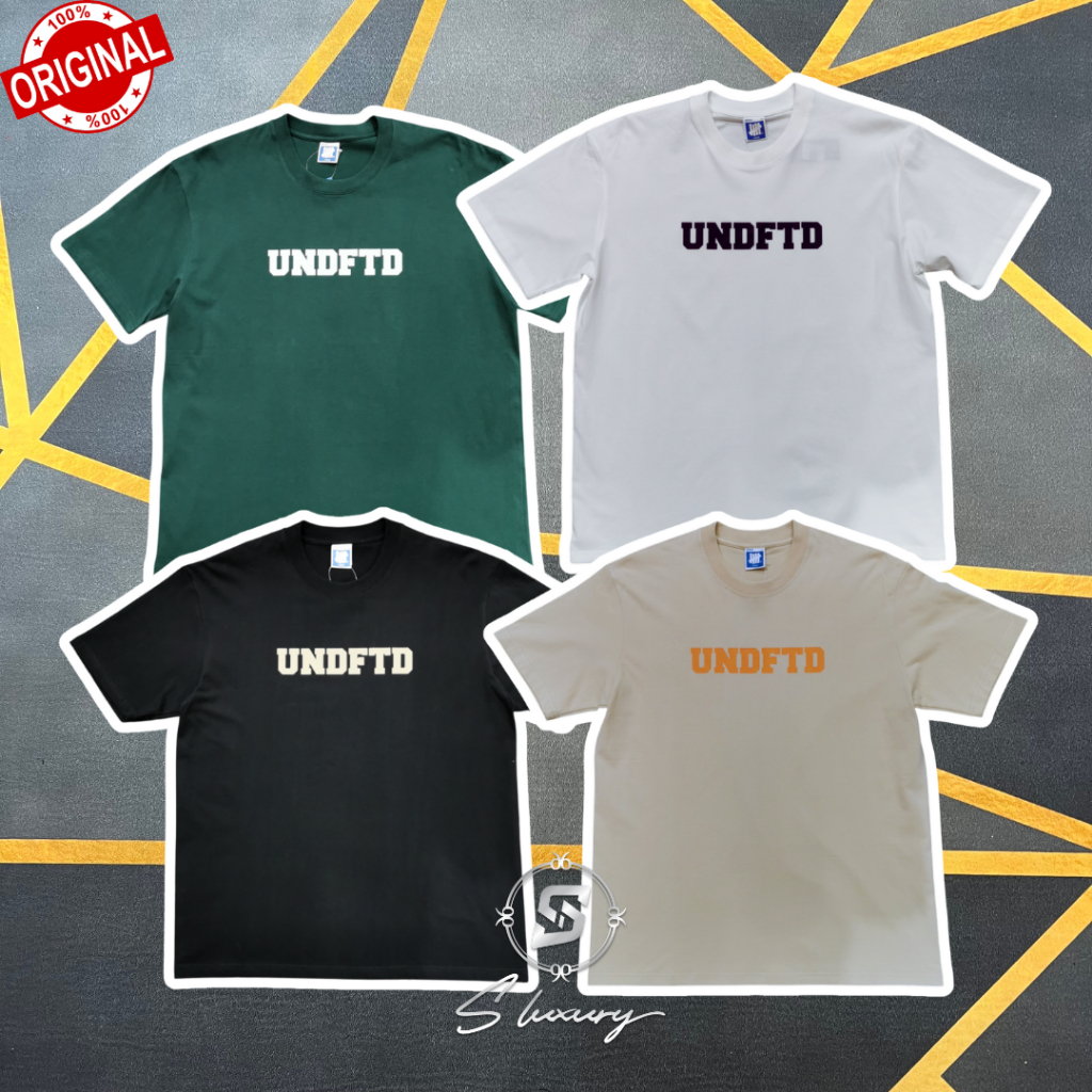 UNDEFEATED CENTER LOGO TEE (NORMAL CUTTING)!! | Shopee Malaysia