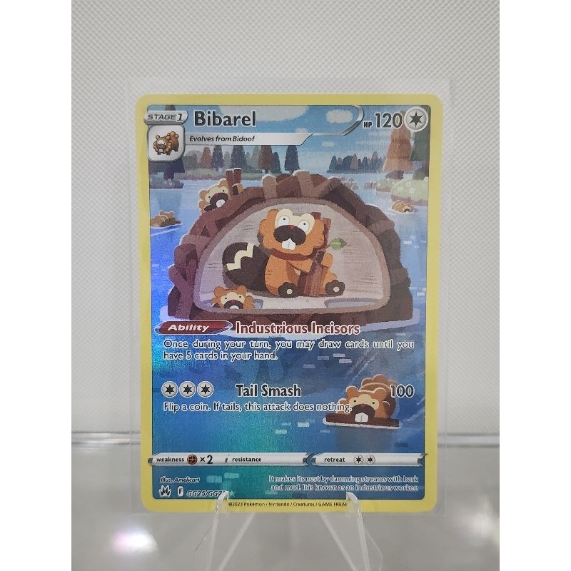 2022 Bibarel Card (Full Art Holo) | Shopee Malaysia