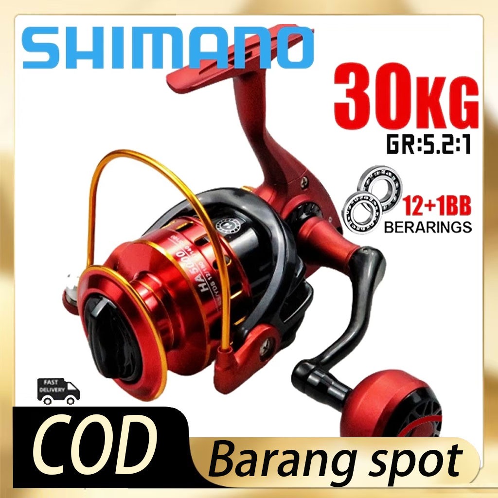 SHIMANO Alat Pancing Abu Garcia Reel Spinning 13Fishing Reel ...
