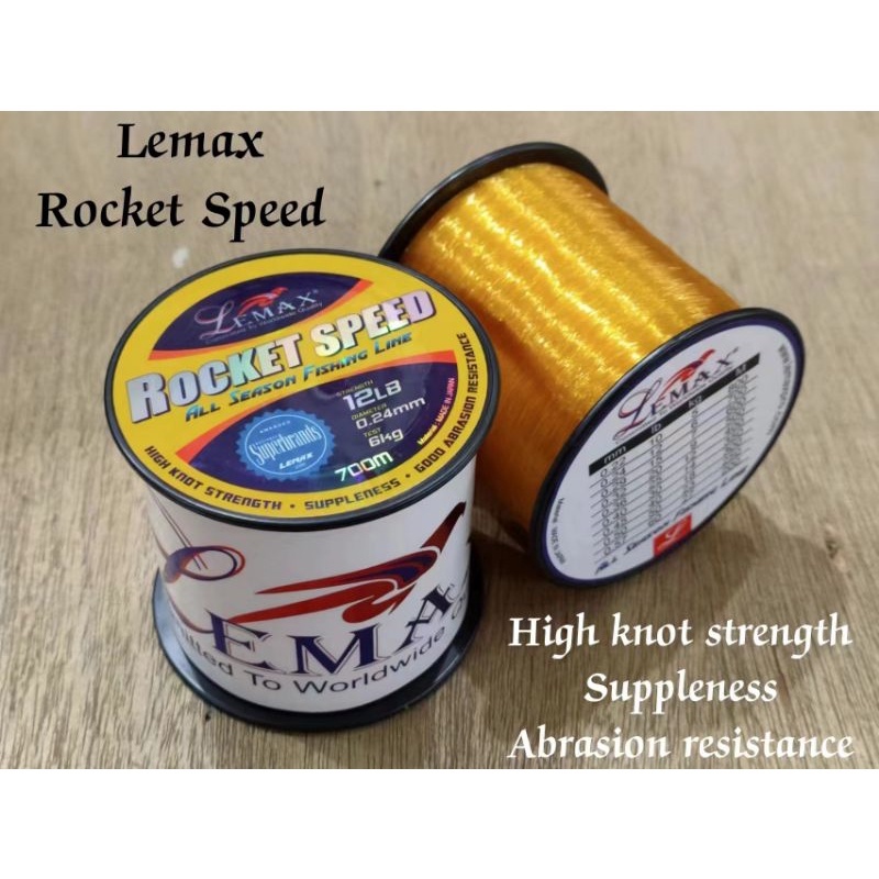 TALI TANGSI LEMAX ROCKET SPEED #10LB #12LB #15LB #20LB #25LB #30LB ...