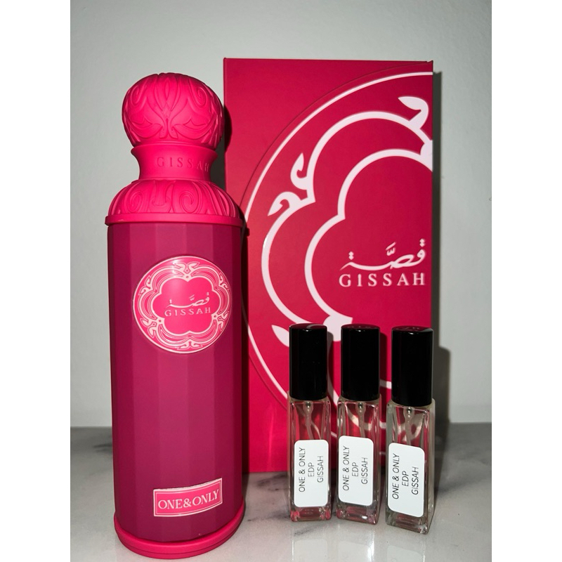 READY STOCK One and only gissah edp perfume 9ml(decant) | Shopee Malaysia