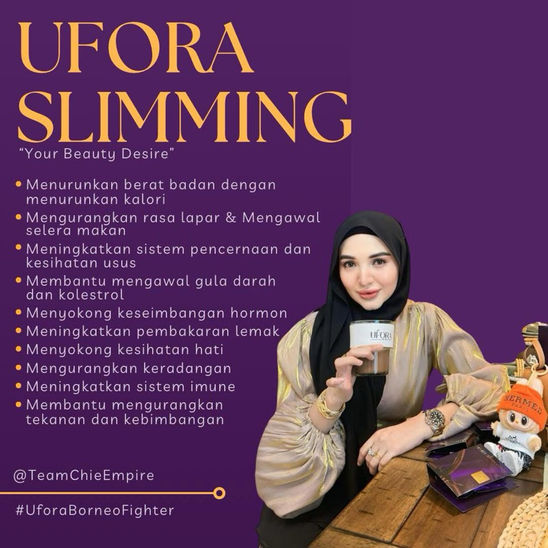 🔥🔥Hot Item🔥 💯 ORIGINAL UFORA SLIMMING KURUS TANPA DIET (lock perut ...