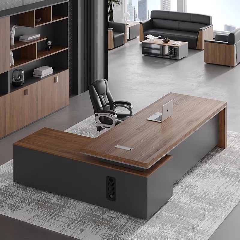 Boss table president table sleek minimalist modern executive desk ...