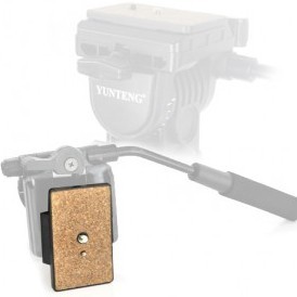 YUNTENG YT-950 Quick Release QR Plate for YT-950 Fluid Head YCT-880 ...