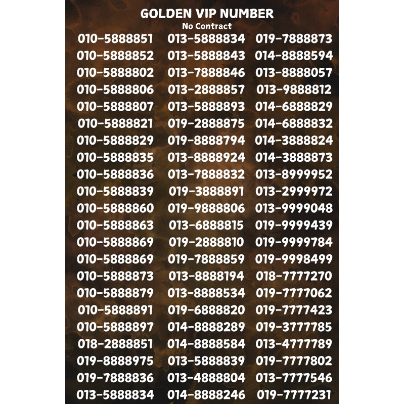 VIP Number 8888 Series , AB VVIP Number 7777 VIP Number , Lucky Number ...