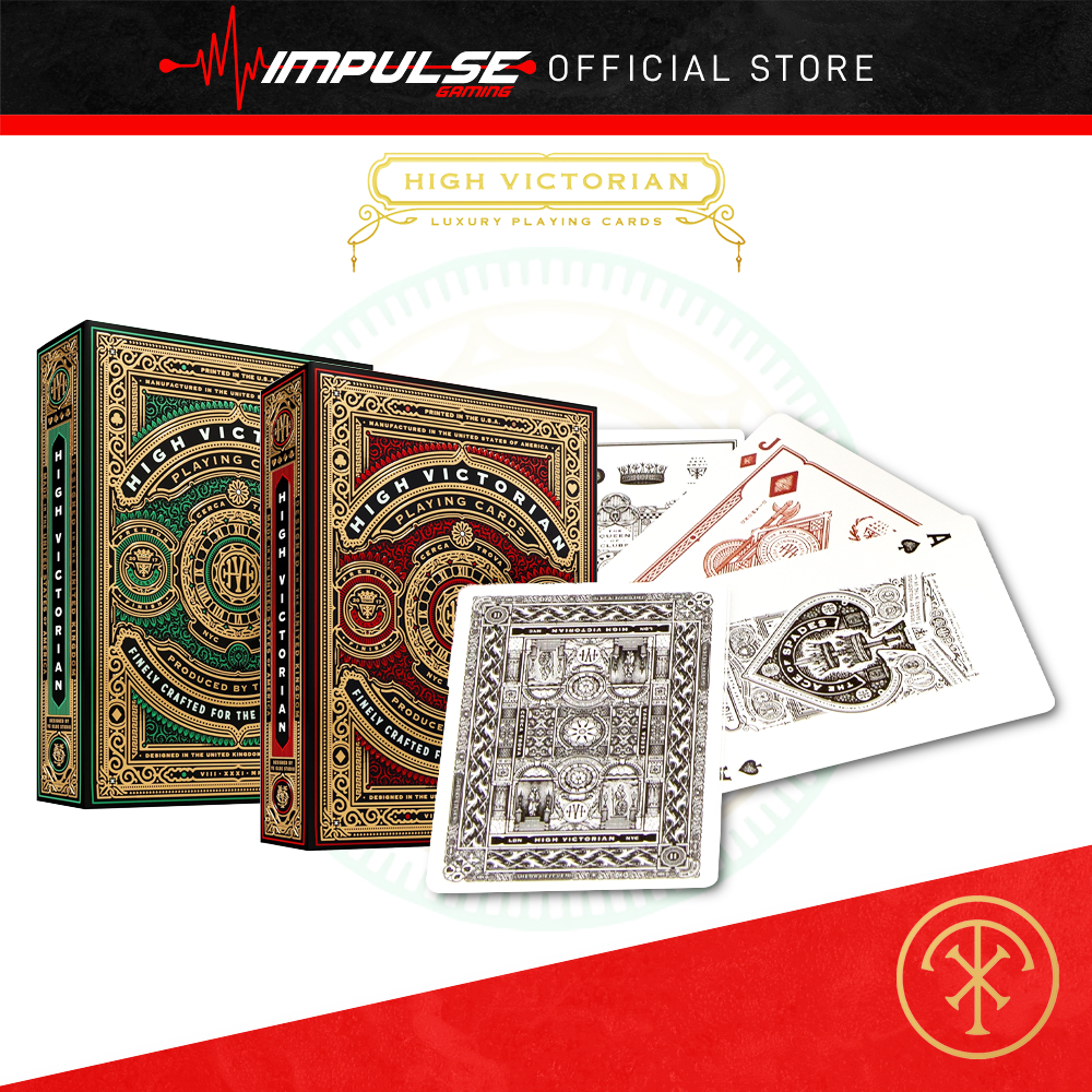 Theory11 Premium Poker Playing Cards - High Victorian Edition / High ...