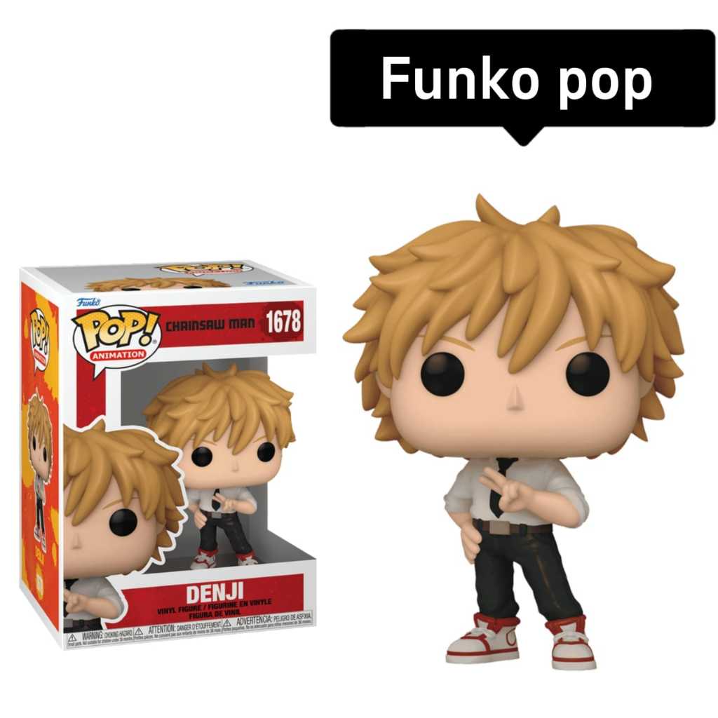 Original Funko Pop! Animation Chainsaw Man 1678 Denji Collectible ...