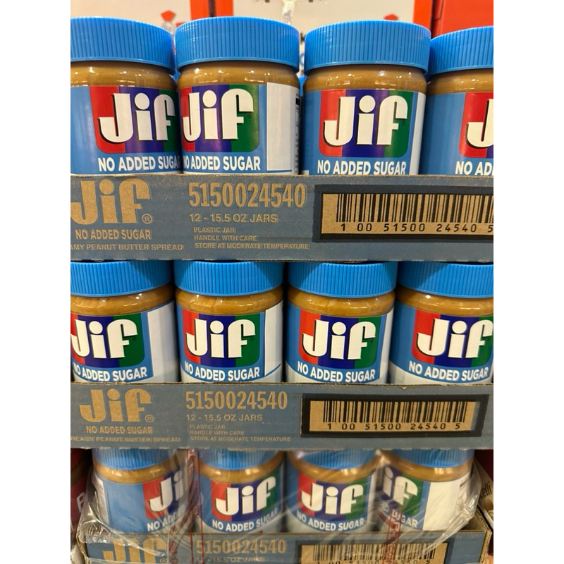 Jif No Sugar Creamy Peanut Butter Spread 440gm | Shopee Malaysia