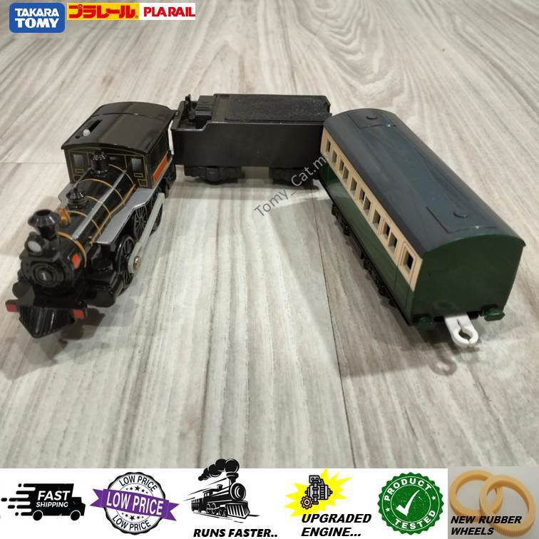 (PRELOVED) Mainan Train Keretapi Takara Tomy Plarail Locomotime Steam ...