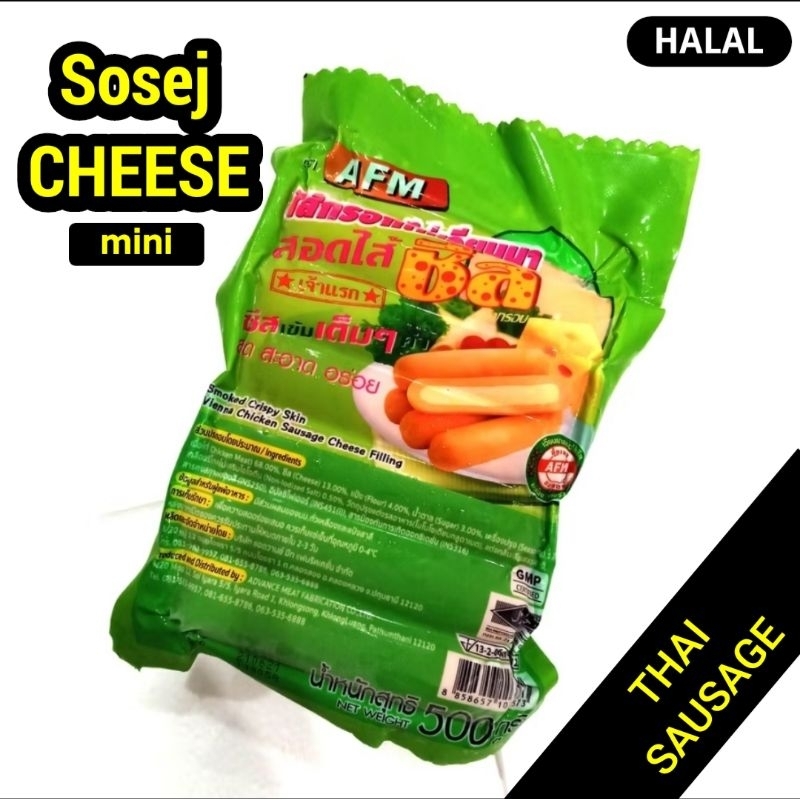 Sosej Cheese Mini Borong Thai Halal Sausage 20pcs Ready Stock | Shopee ...